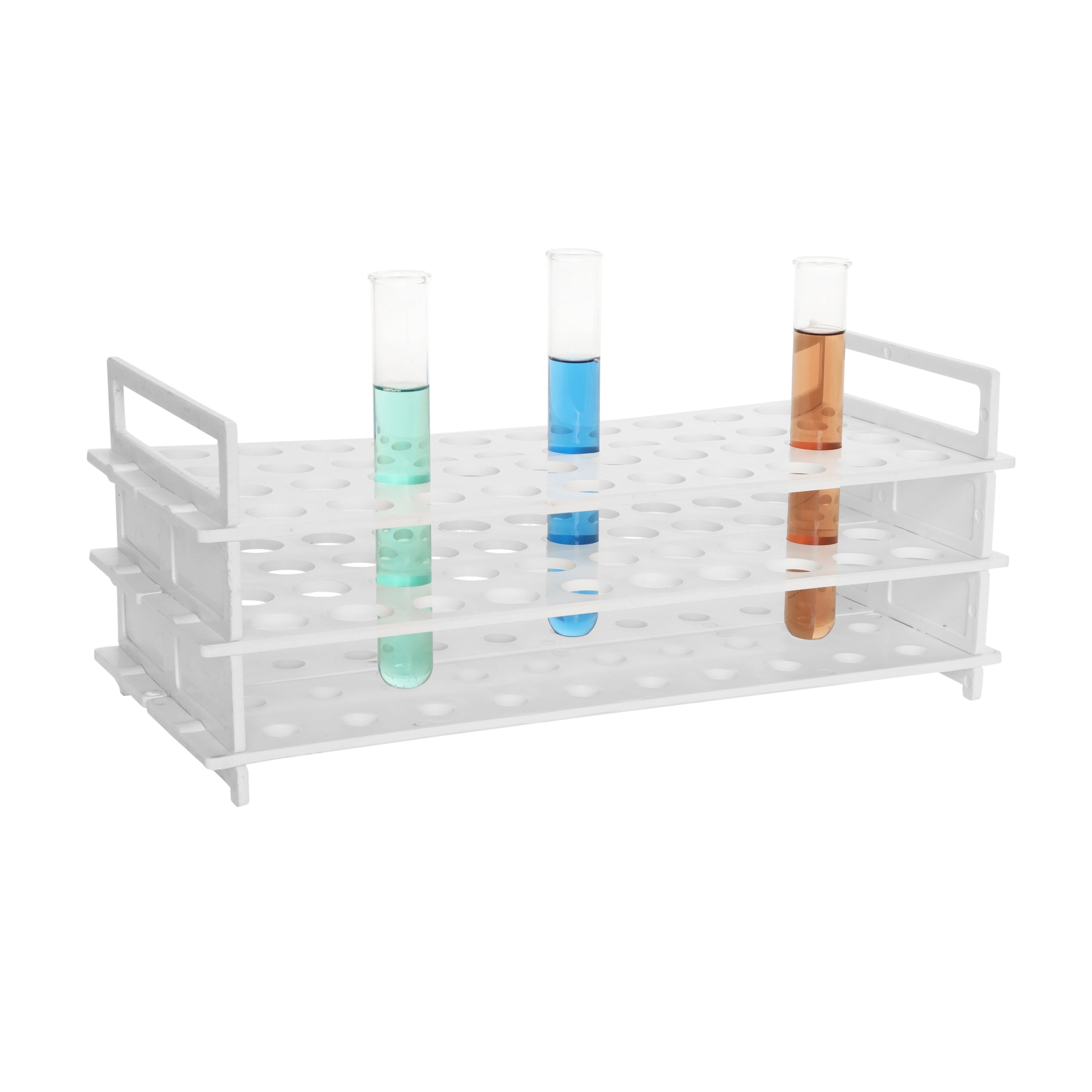 Test Tube Rack - Holds 40 x 20mm Tubes - Polypropylene — hBARSCI