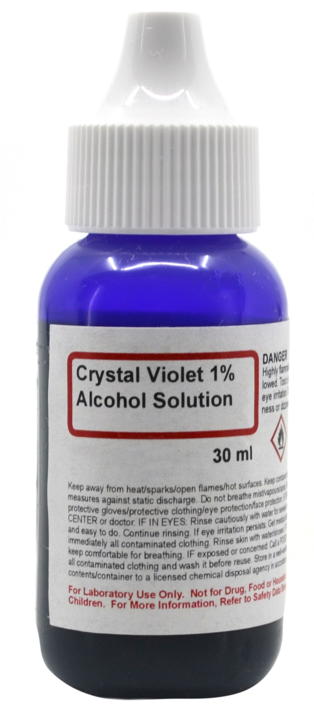 1% Crystal Violet, 30mL - The Curated Chemical Collection — hBARSCI