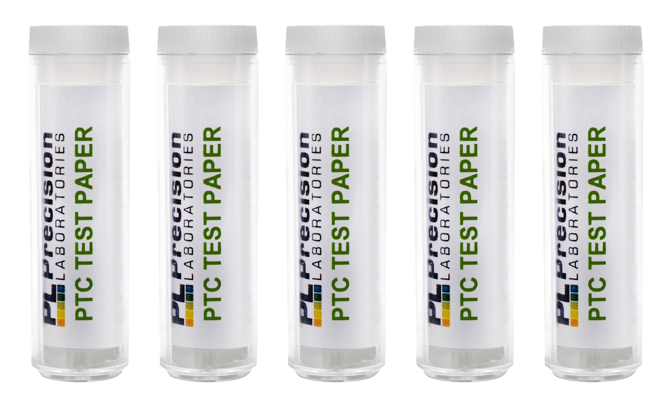 5PK Phenylthiourea (PTC) Test Strips - Genetic Taste Testing (Vial of ...