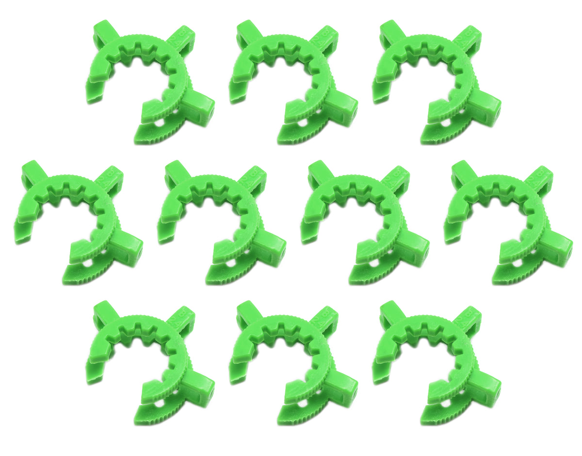 Joint Clips, Pack of 10 - size 24/29, Standard Taper, Chemical and Tem ...