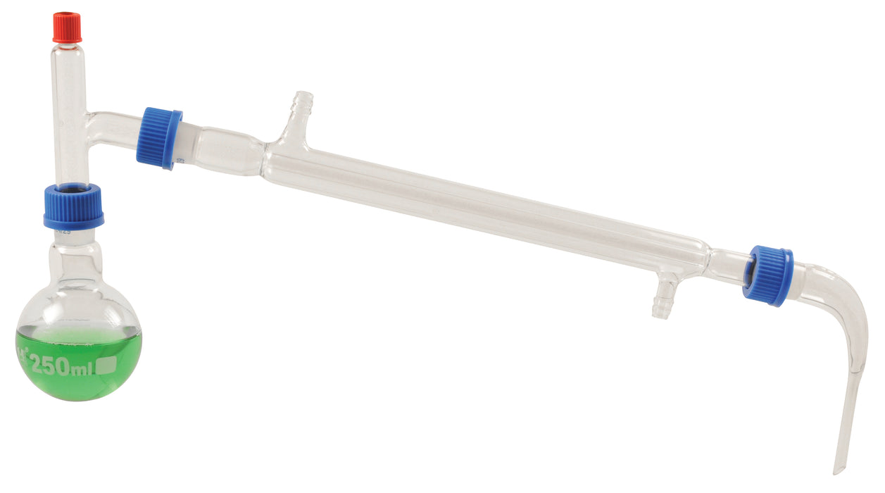 Simple Distillation Set, Size 24/29 Joints, 4 Pieces, Borosilicate ...