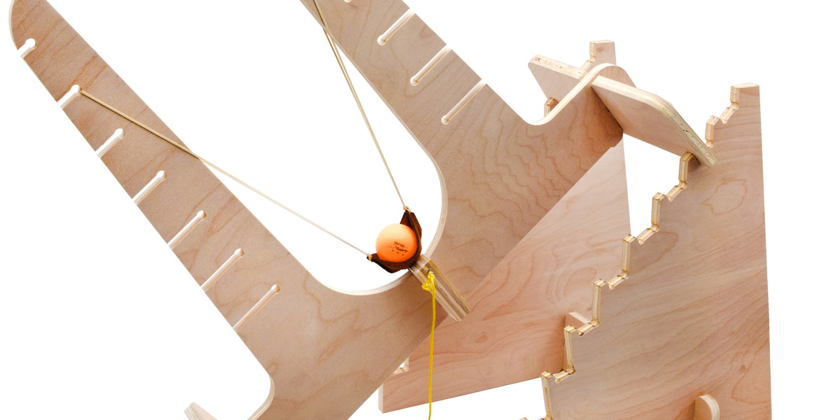 DIY Slingshot Kit - Explore Projectile Motion - Garage Physics — hBARSCI