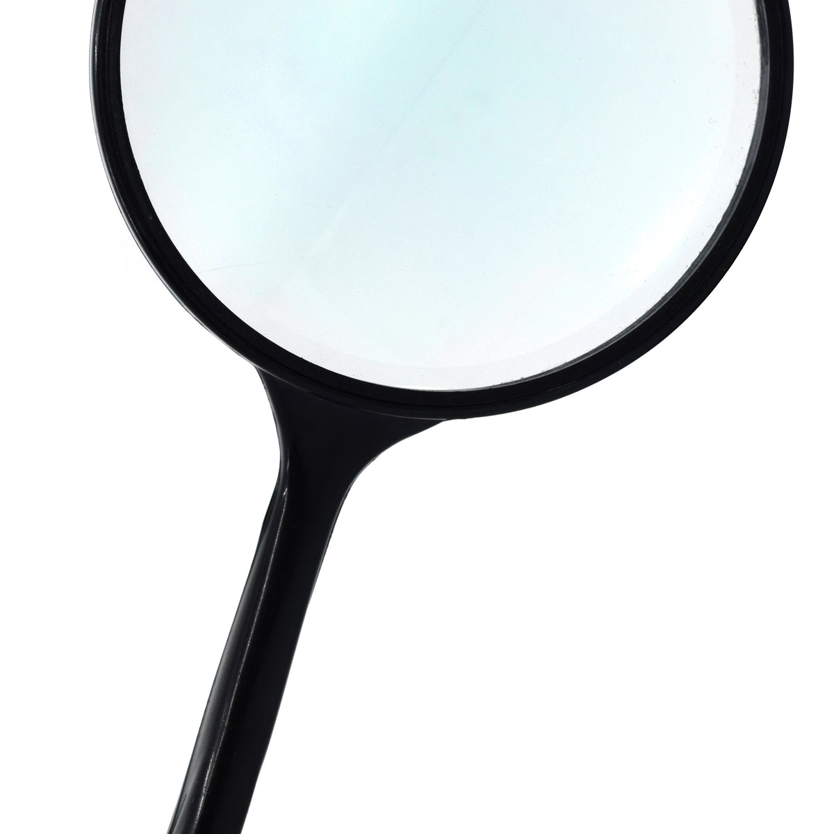 Magnifying Glass, 100mm - Unbreakable Plastic Mount with Handle — hBARSCI
