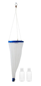 Plankton Net & Collection Vial - 35" Depth - 12" Diameter - Eisco Labs ...