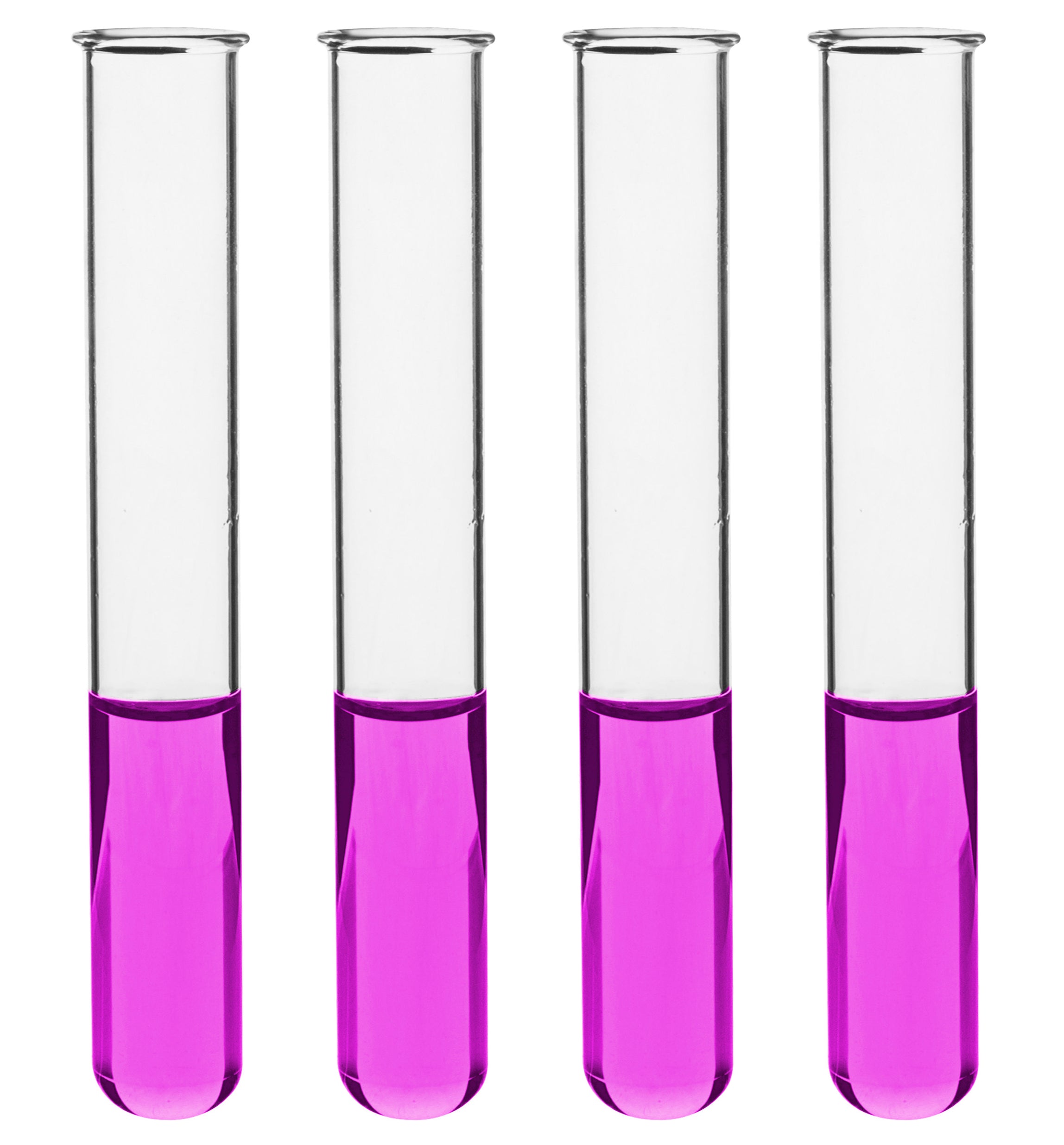 Test Tube, light wall, cap. 25ml, 150x18mm, Case of 100 — hBARSCI