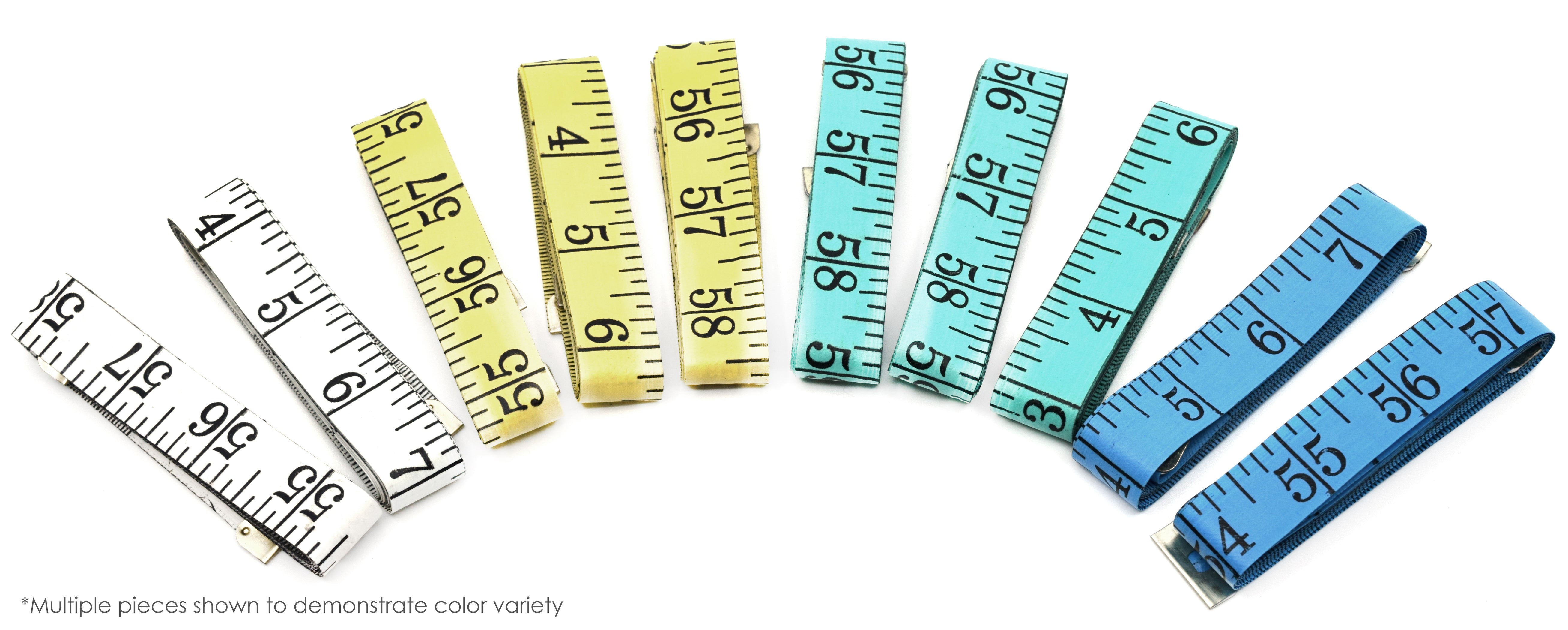 Measuring Tape, 60" / 150cm - Soft, Flexible, Variety of Colors — hBARSCI