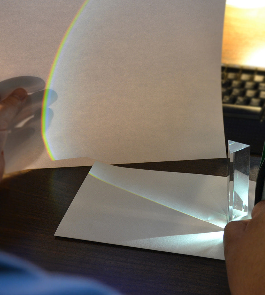 Equilateral Acrylic Prisms for Sale: Set of 3 in 25, 50, 100mm Lengths ...