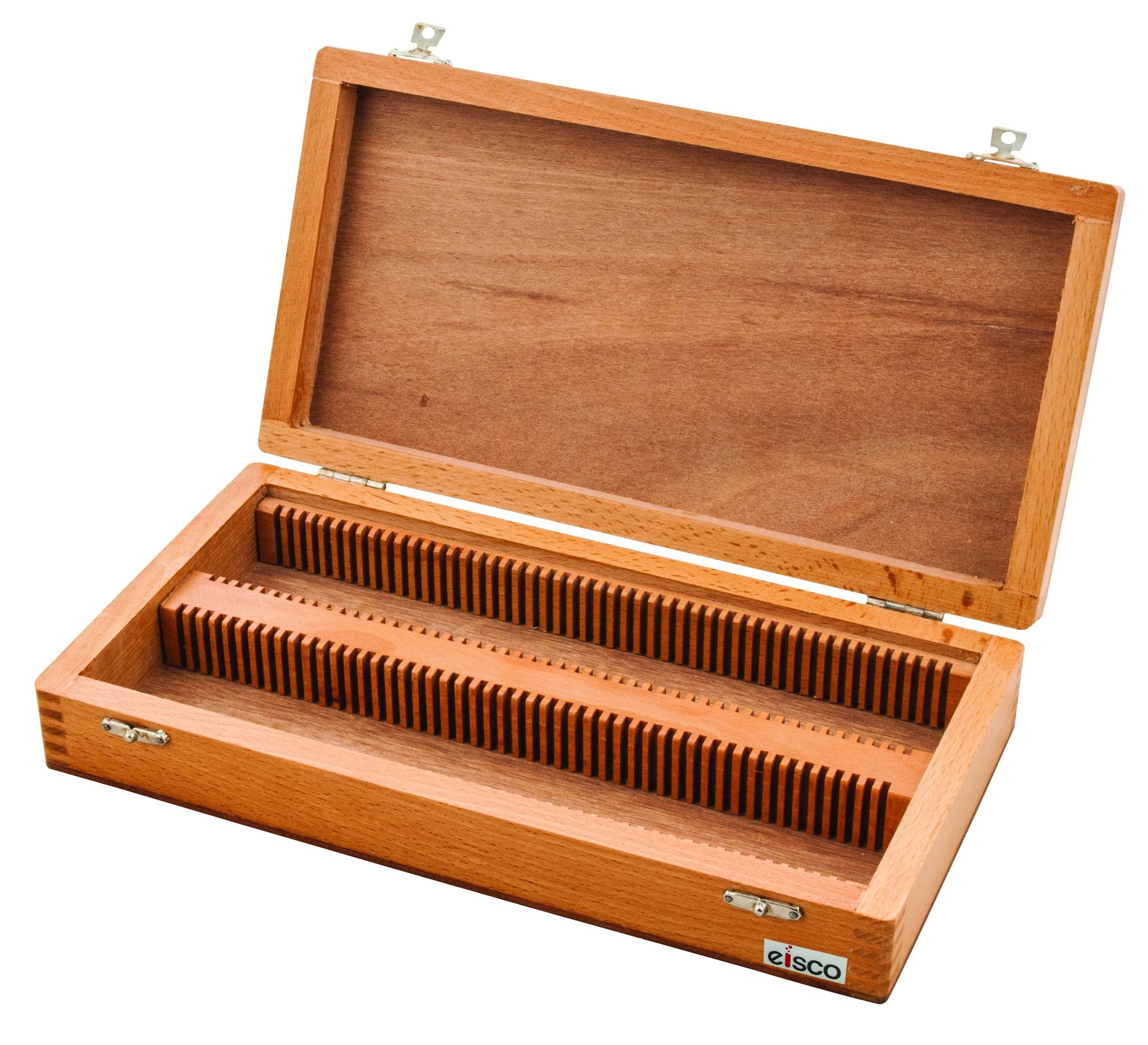 Slide Box Wooden for 100 slides for Geological slides — hBARSCI