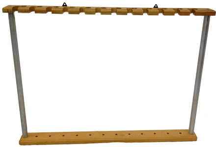 Buret Rack, Natural Wood, 12 Buret Capacity — hBARSCI