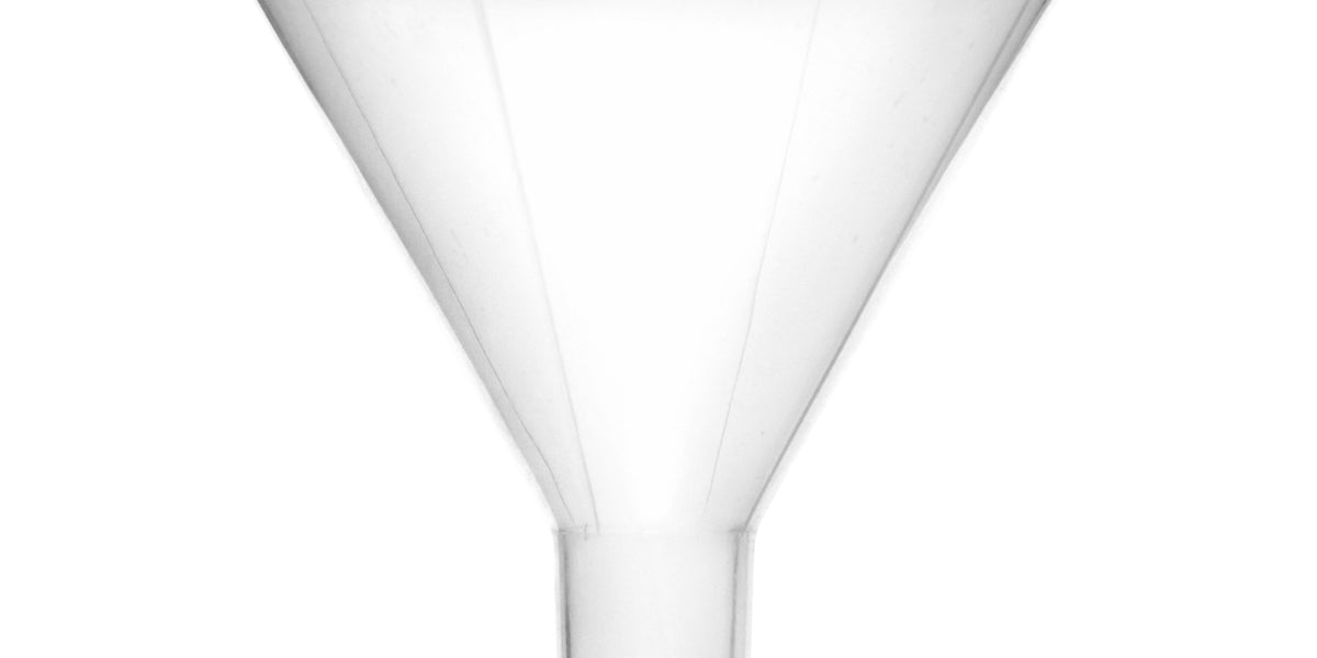 Filter Funnel, 2.6" - Polypropylene Plastic - Chemical Resistant — hBARSCI
