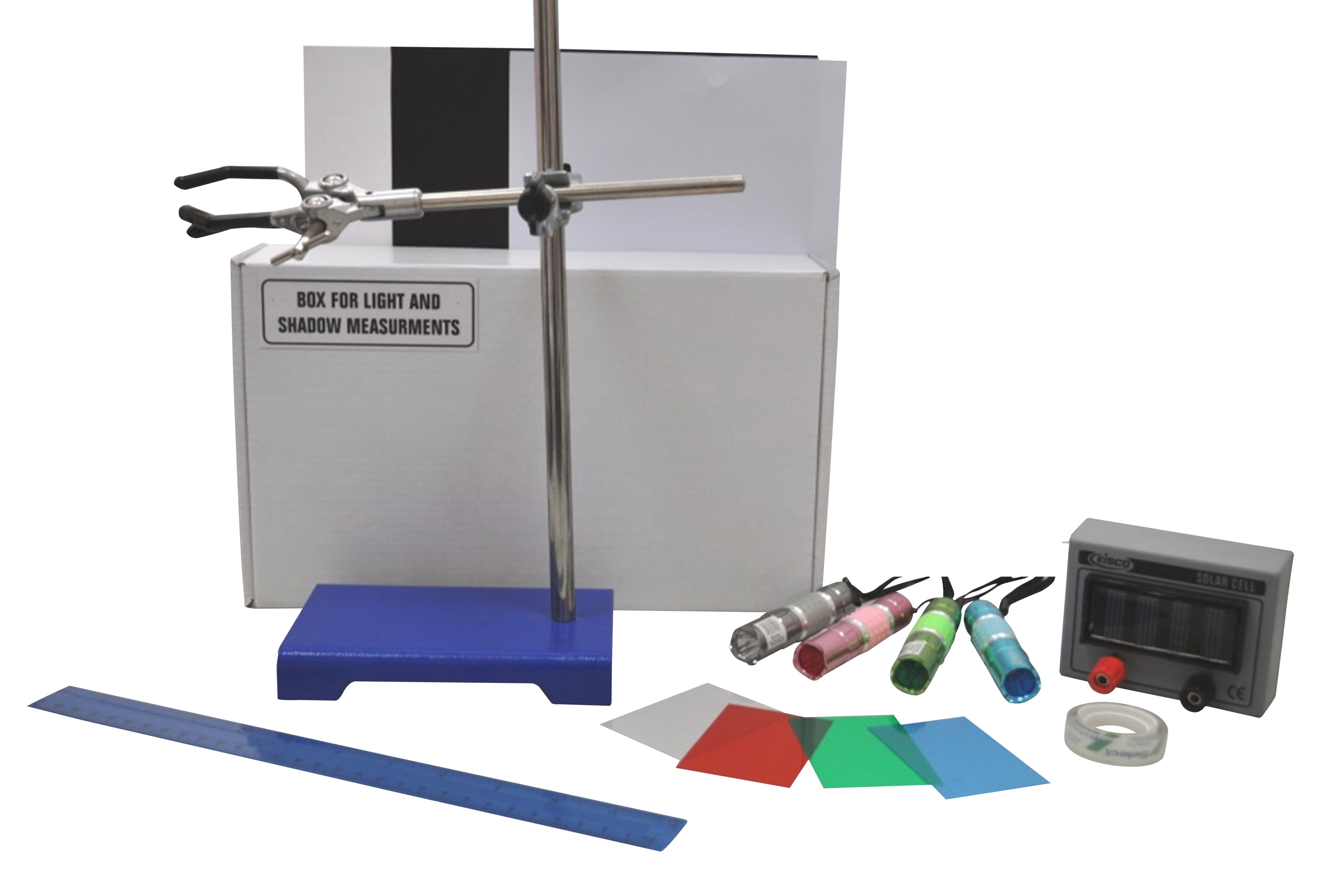 Light Experiment Materials Set - Includes Photovoltaic Cell & Supplies ...