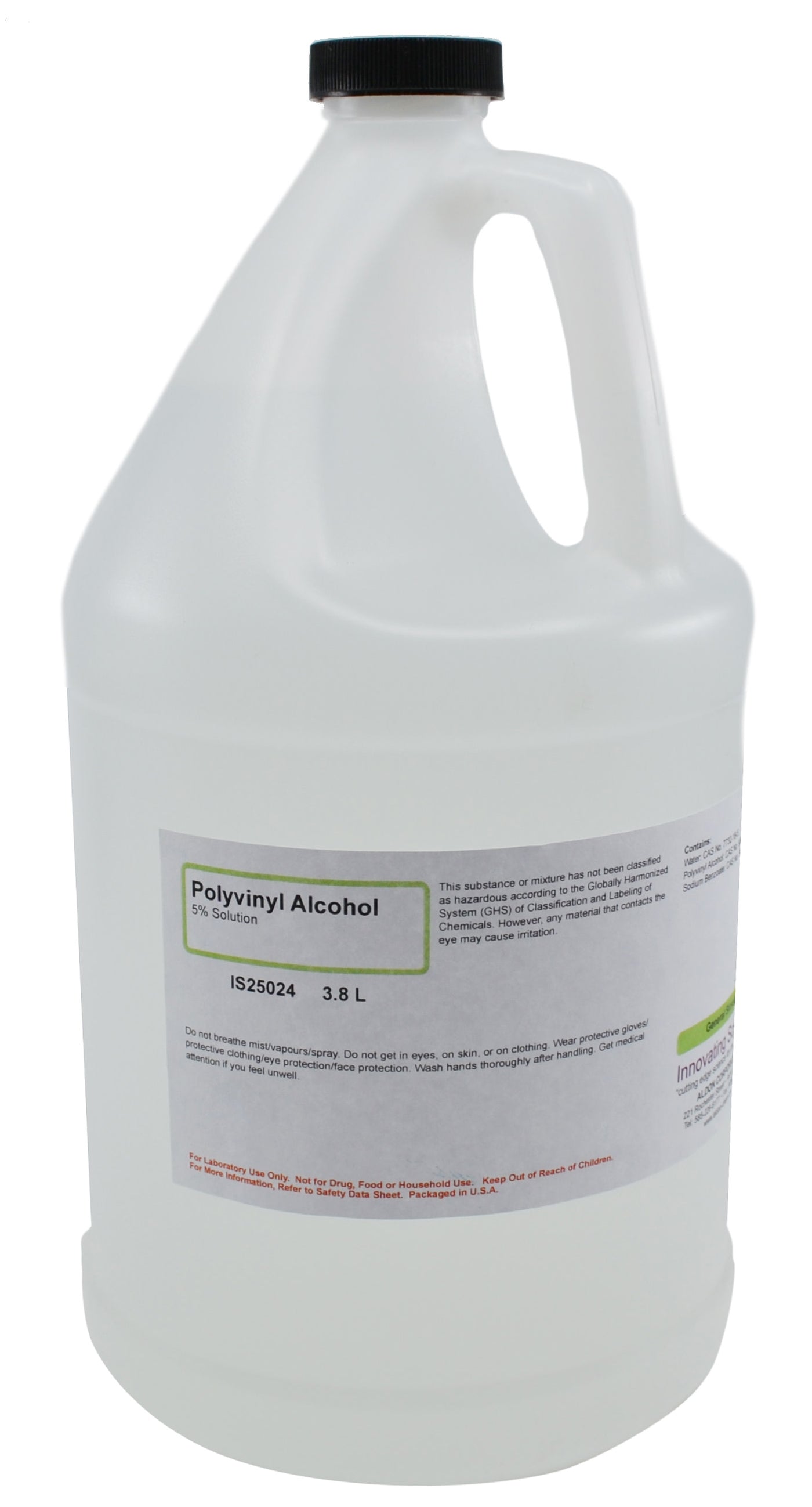 5% Polyvinyl Alcohol Solution, 3800mL - The Curated Chemical Collectio ...