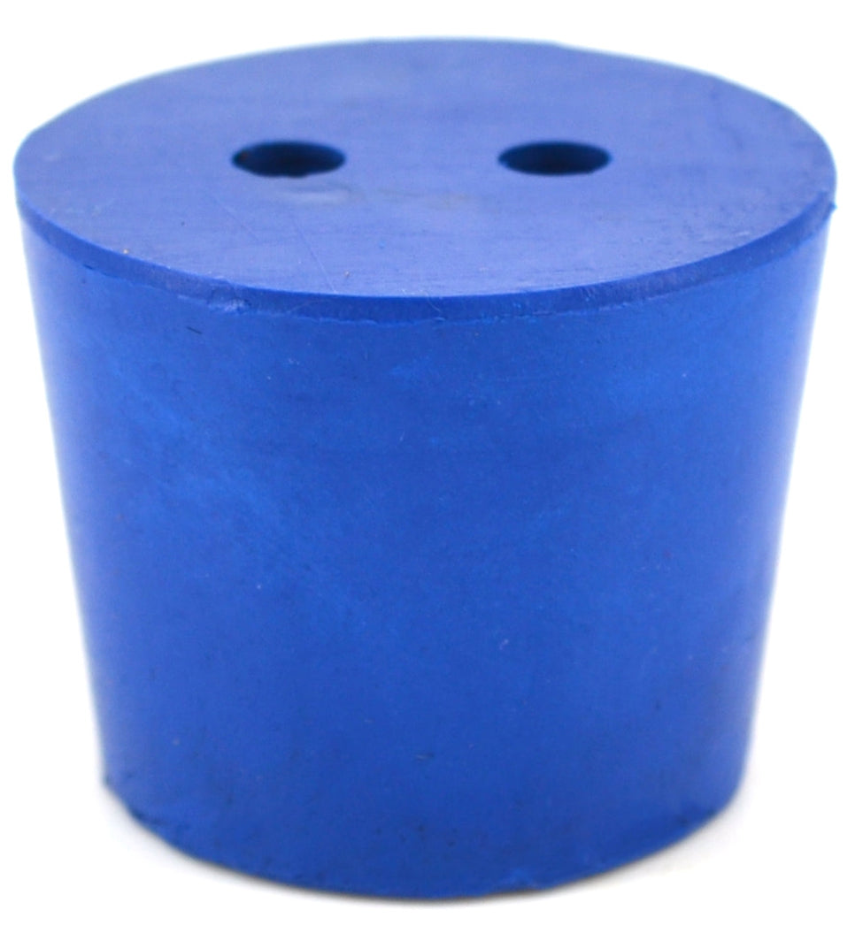 Neoprene Stopper ASTM, 2 Holes,Size 6-26mm Bottom,32mm Top,25mm Length ...