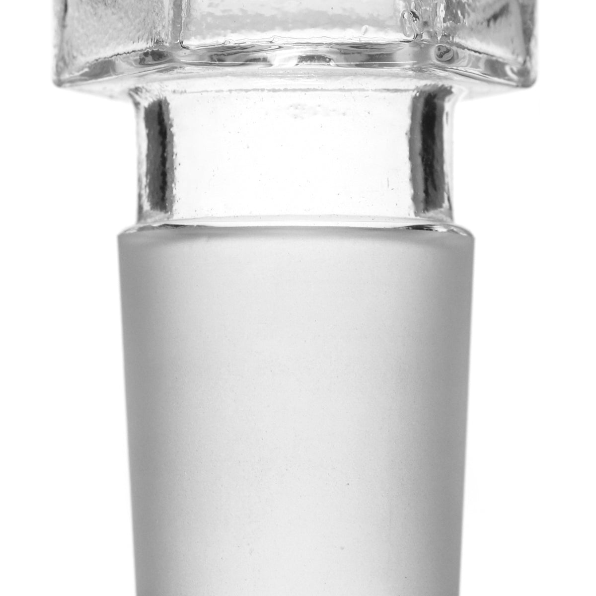 Hollow Stopper, Hexagonal - 29/32 - Round End - Borosilicate Glass ...