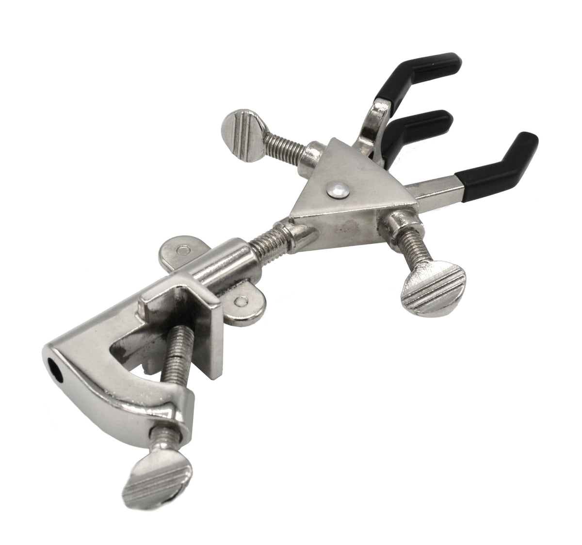 3 Prong Double Adjustable Universal Clamp - Jumbo Sized - Eisco Labs ...