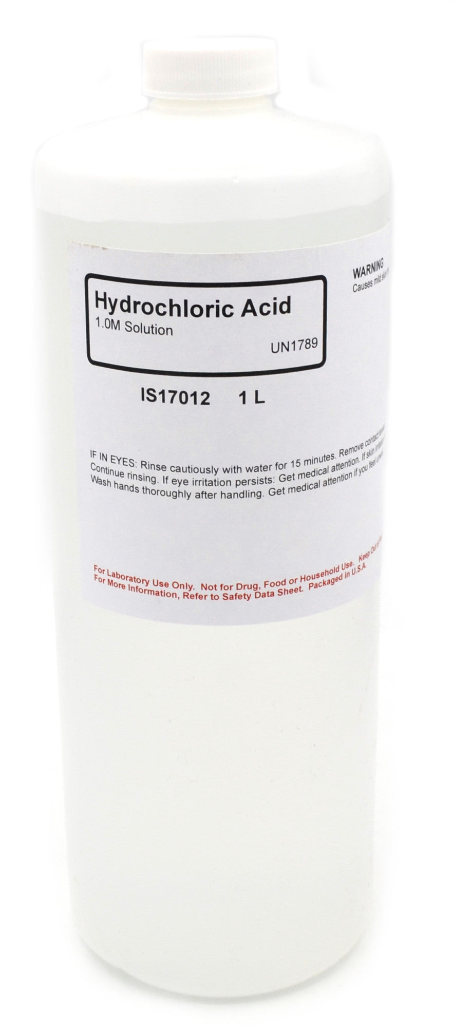 Hydrochloric Acid Solution, 1000mL - 1M - The Curated Chemical Collect ...