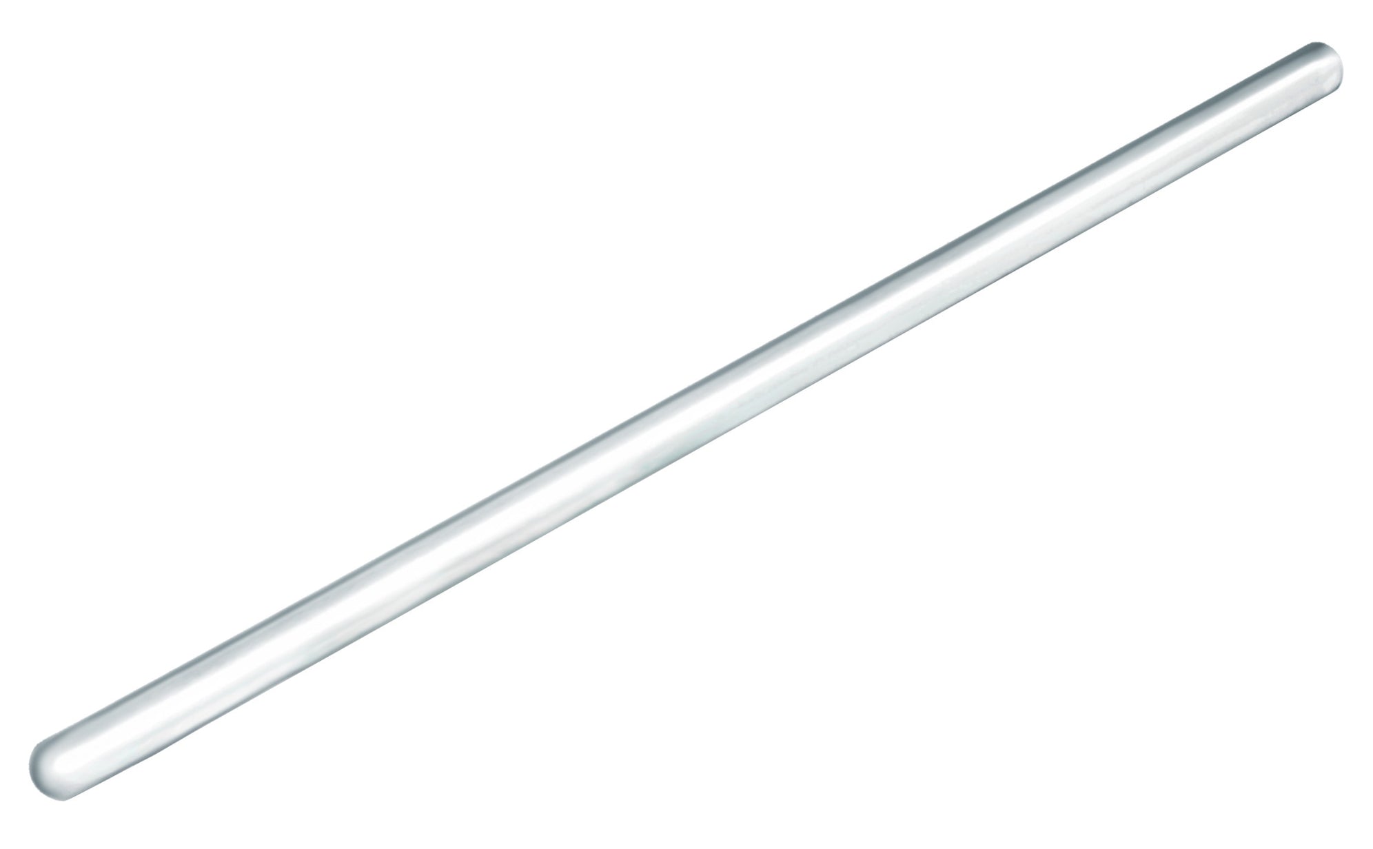 Glass stirring Rods, Rounded, 8" Long, 0.25" Diameter, Pack of 10 — hBARSCI