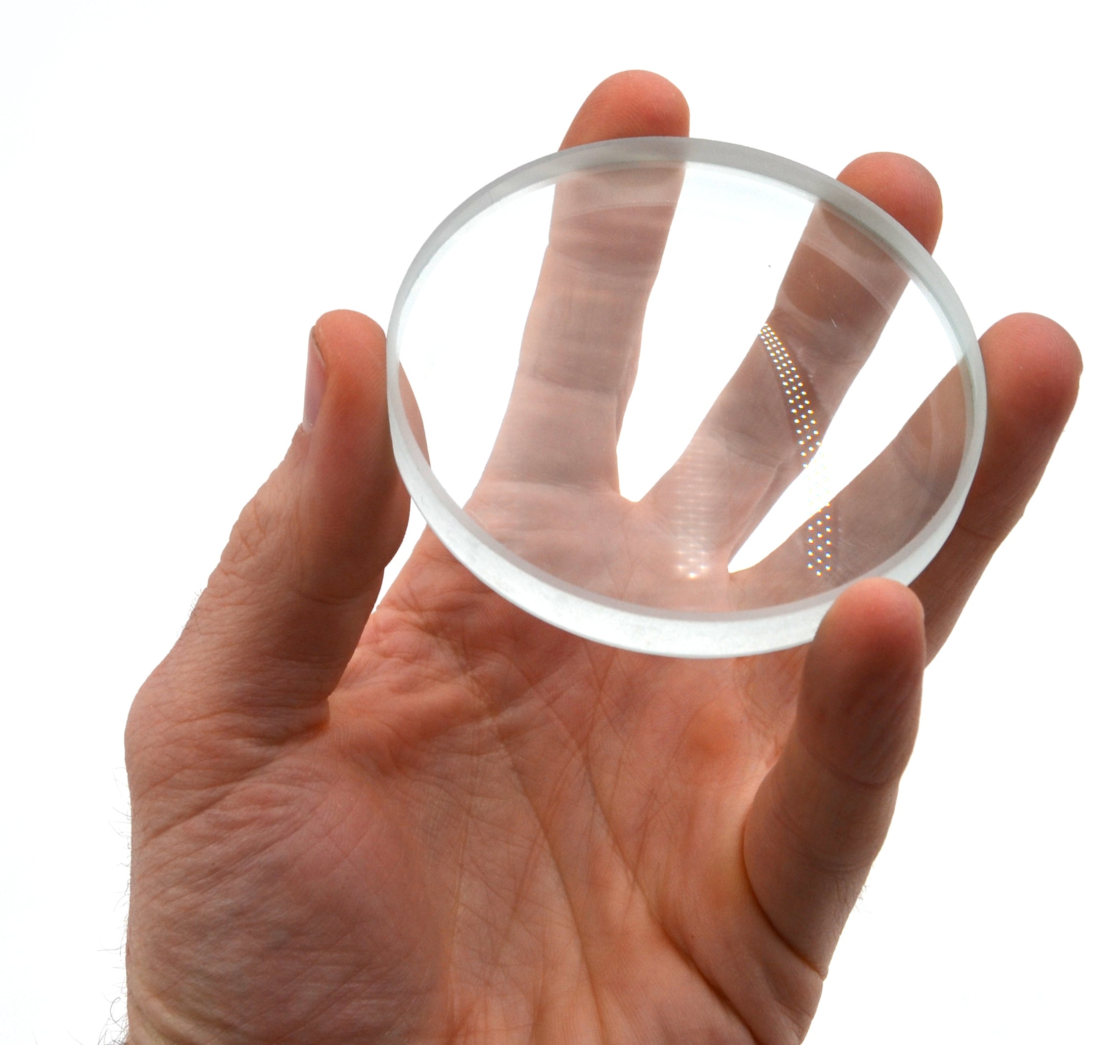 Scientific Optical Double Concave Glass Lens - Curved Physics Lenses ...