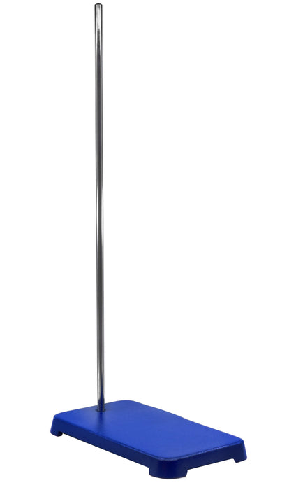 Rectangular Retort Base & Rod Set - 11"x6" Base, 23.6" Rod - Steel ...