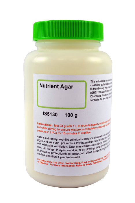 Nutrient Agar Powder, 100g - General Purpose Growth Medium - Innovatin ...