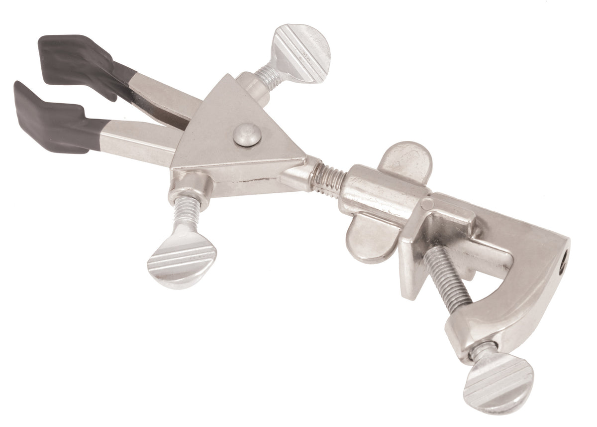 2 Prong Double Adjustable Universal Clamp w/ Integral Bosshead — hBARSCI