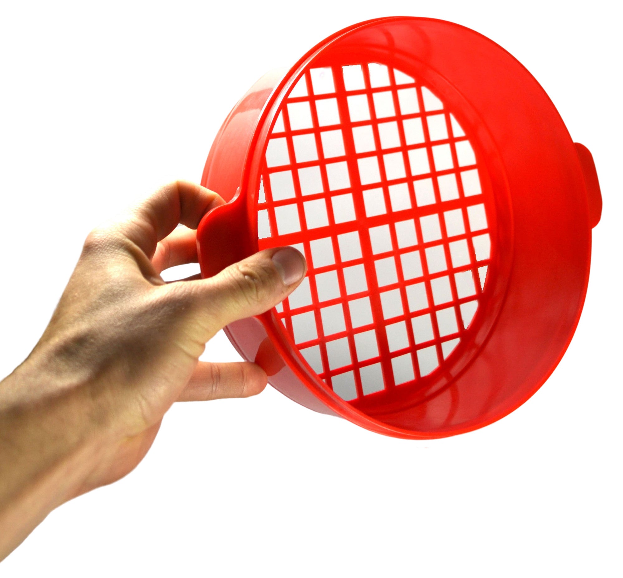 5 Piece Stackable Sifter Set, 8 Inch - Plastic - Varying Hole Sizes ...